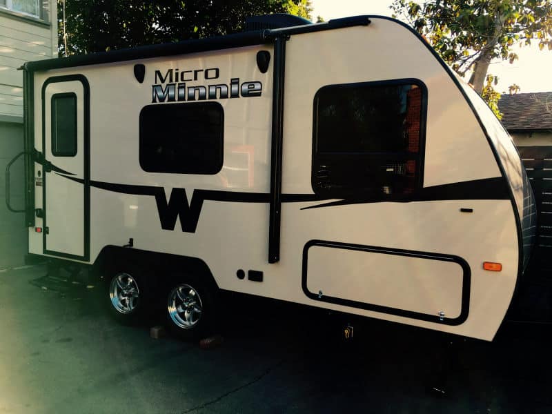 Mini Micro Trailer gets stylish makeover - Living in a shoebox