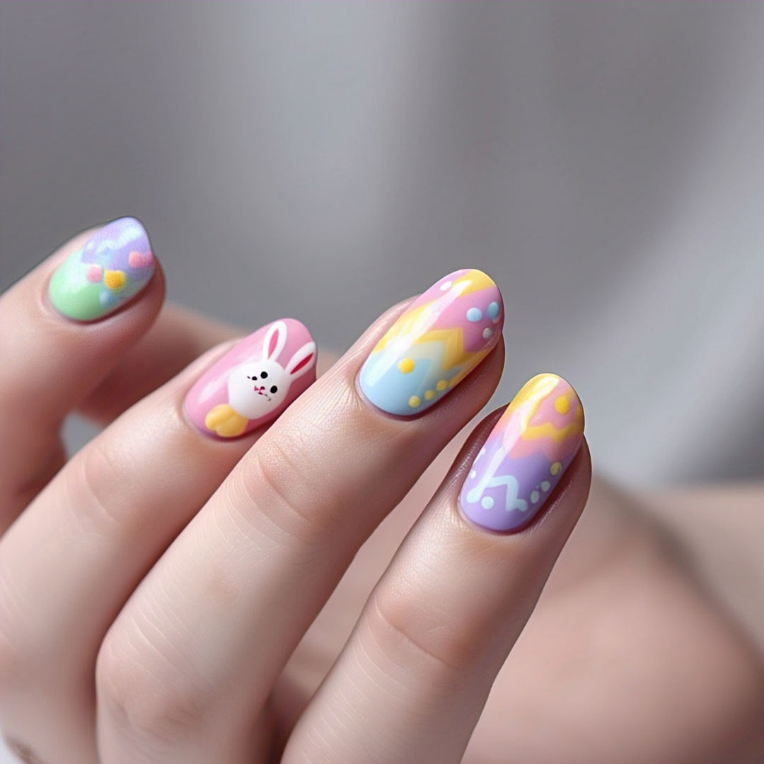 40 Stunning Easter Nail Designs You Need to Try This Year - StatusBuzz
