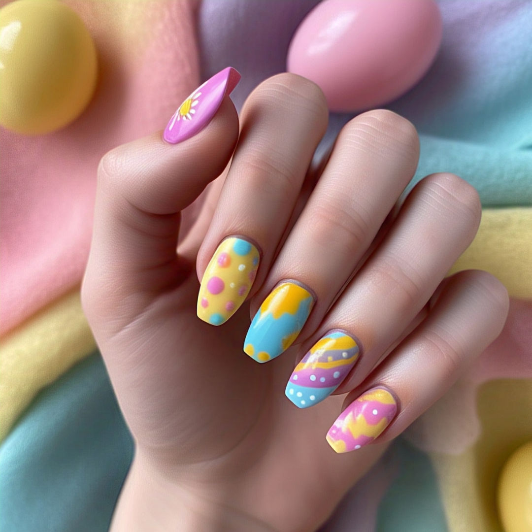 40 Stunning Easter Nail Designs You Need to Try This Year - StatusBuzz