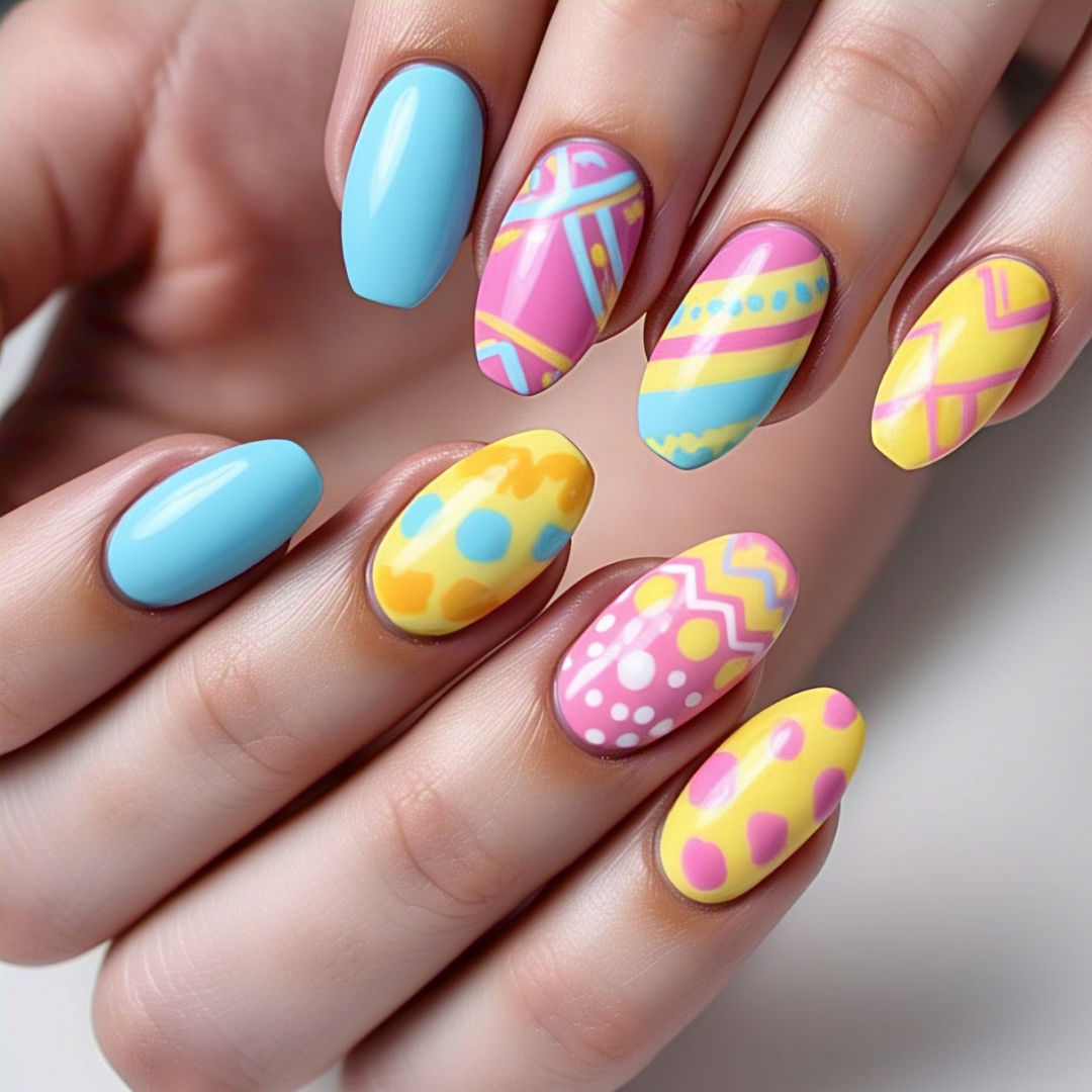 40 Stunning Easter Nail Designs You Need to Try This Year - StatusBuzz