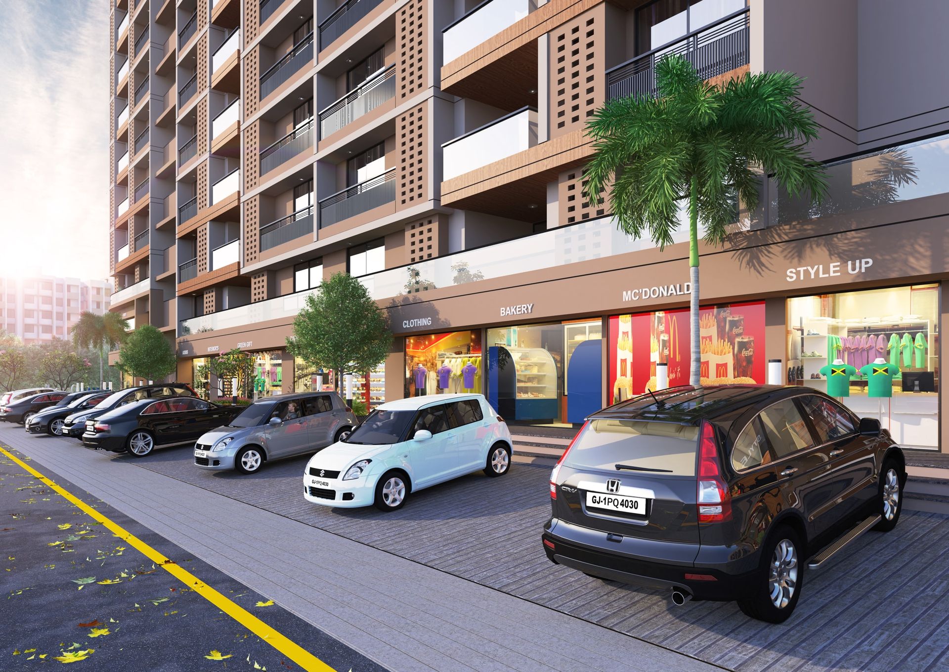 Sakar Paradise | 3 BHK Infinite Living & Shops @ Khoraj, Gandhinagar ...