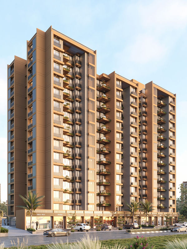 Sakar Prime | 3 BHK Prime Living & Shops @ Zundal, Ahmedabad | Sakar Group