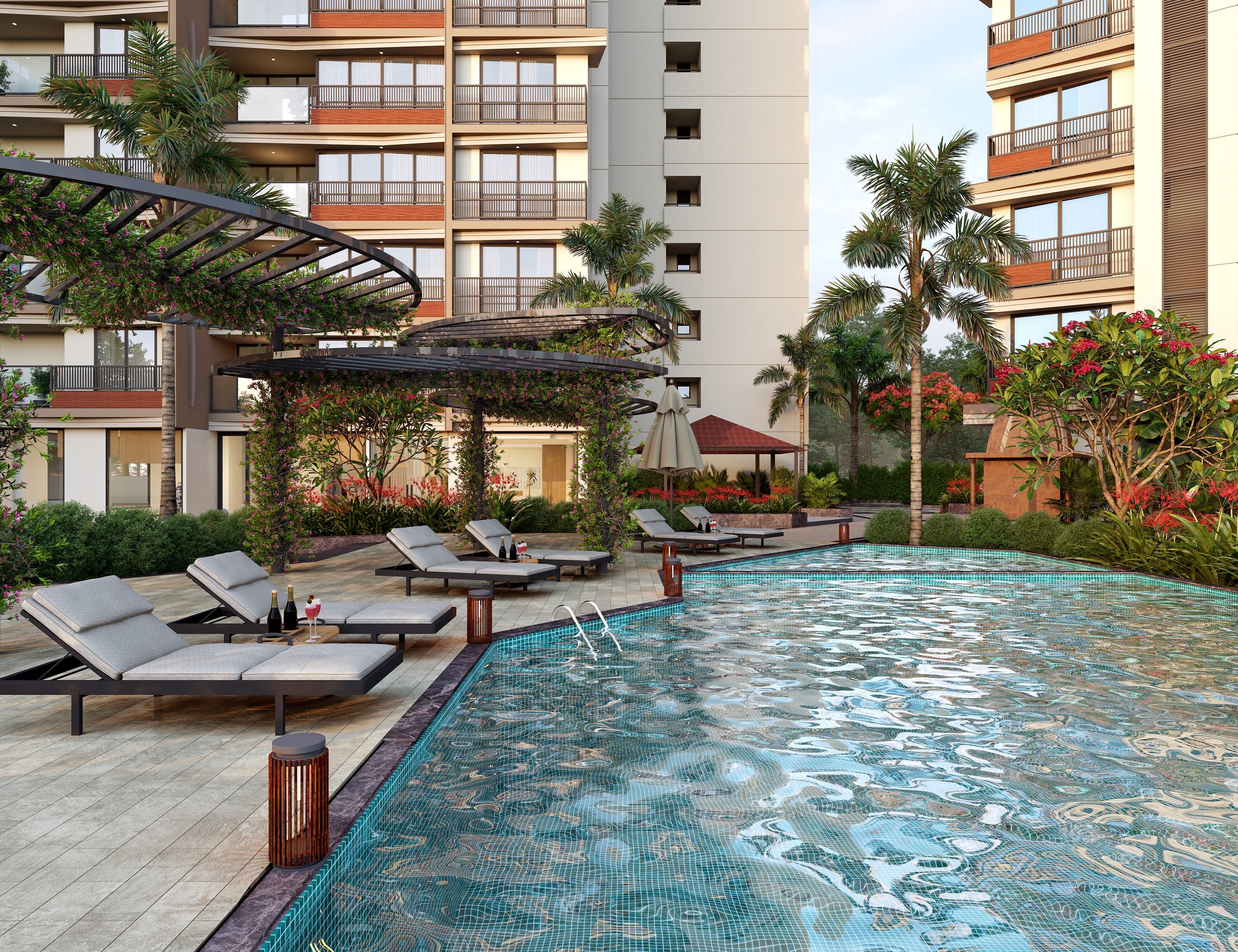 Pramukh Pentagon 2 & 3 BHK Superior Living & Shops | Kudasan - Por Road ...