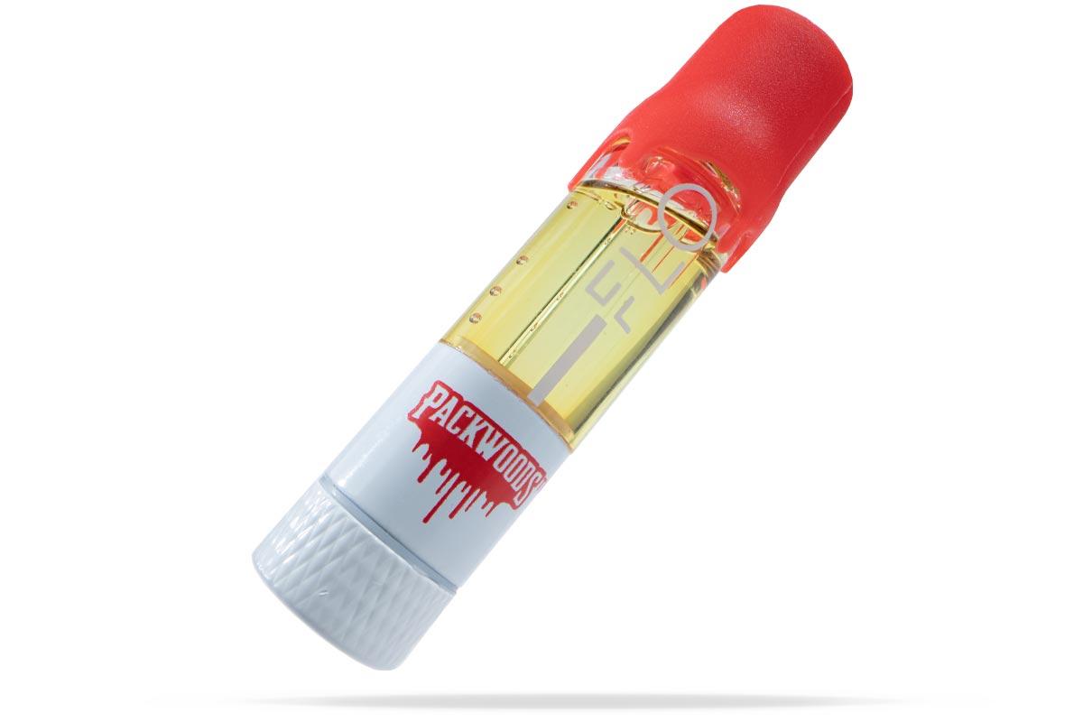 Packwoods Distillate Cartridge 1G - Mimosa (Red) - The Flowery Shop