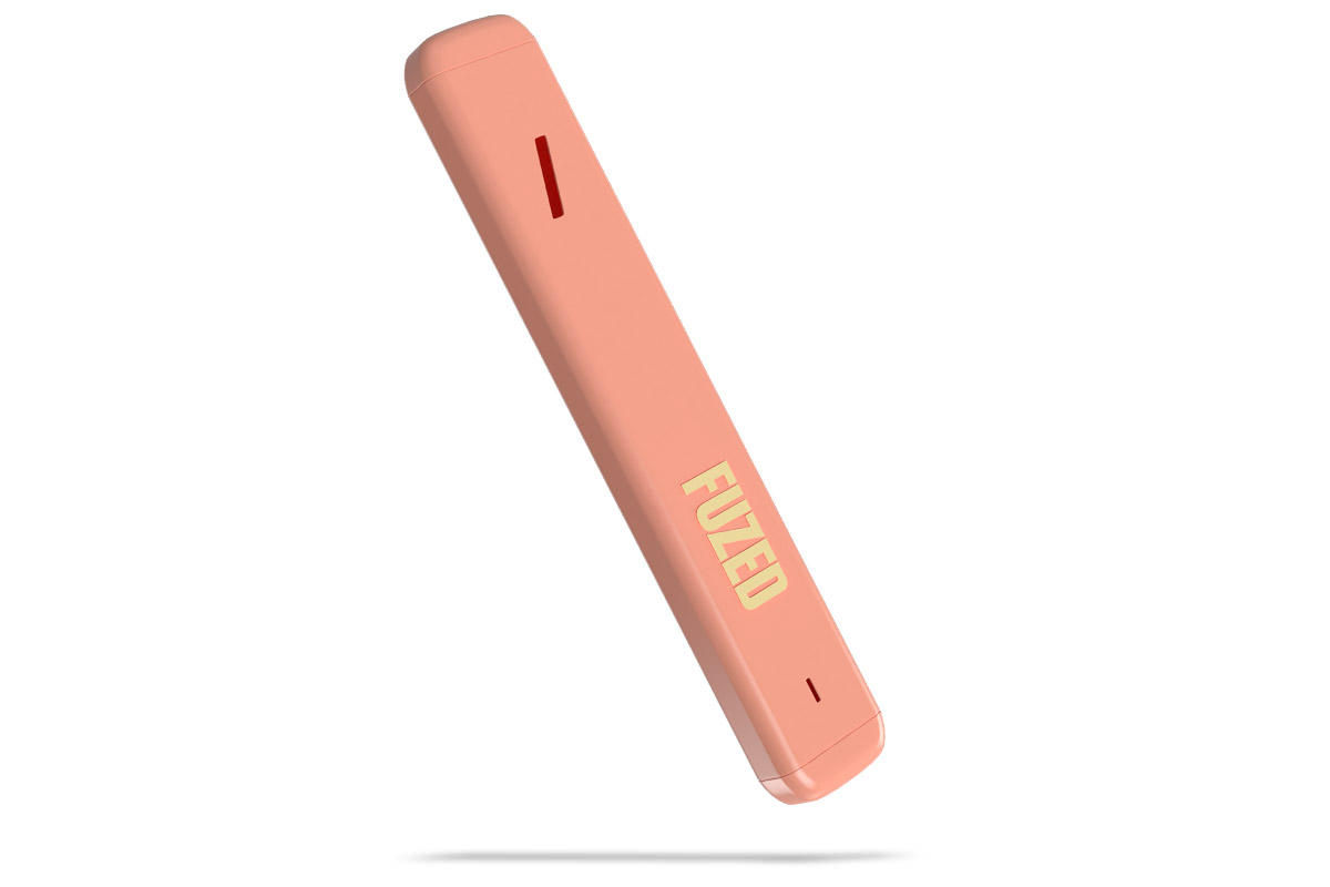 Fuzed Distillate Disposable 1G - Peaches & Cream - The Flowery Shop