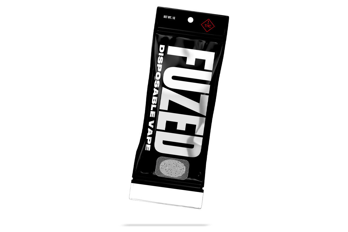 Fuzed Distillate Disposable 1G - Peaches & Cream - The Flowery Shop