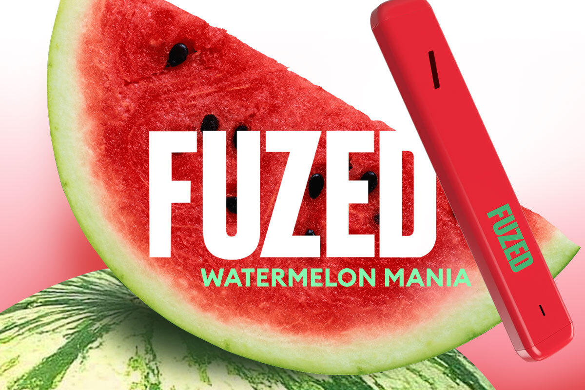 Fuzed Distillate Disposable 1G - Watermelon Mania - The Flowery Shop