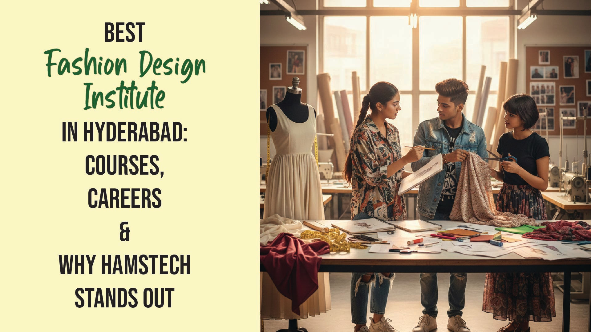 Best Fashion Institute in Hyderabad | Hamstech