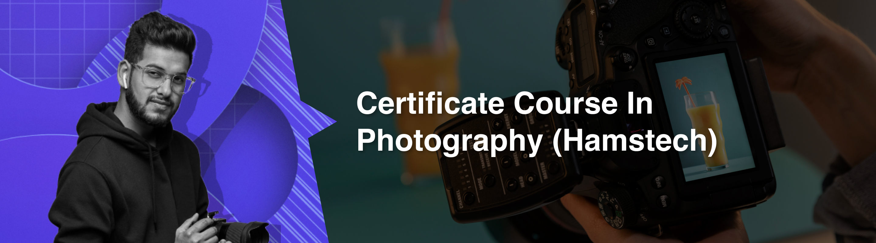 Join Certificate Courses in Photography at Hamstech