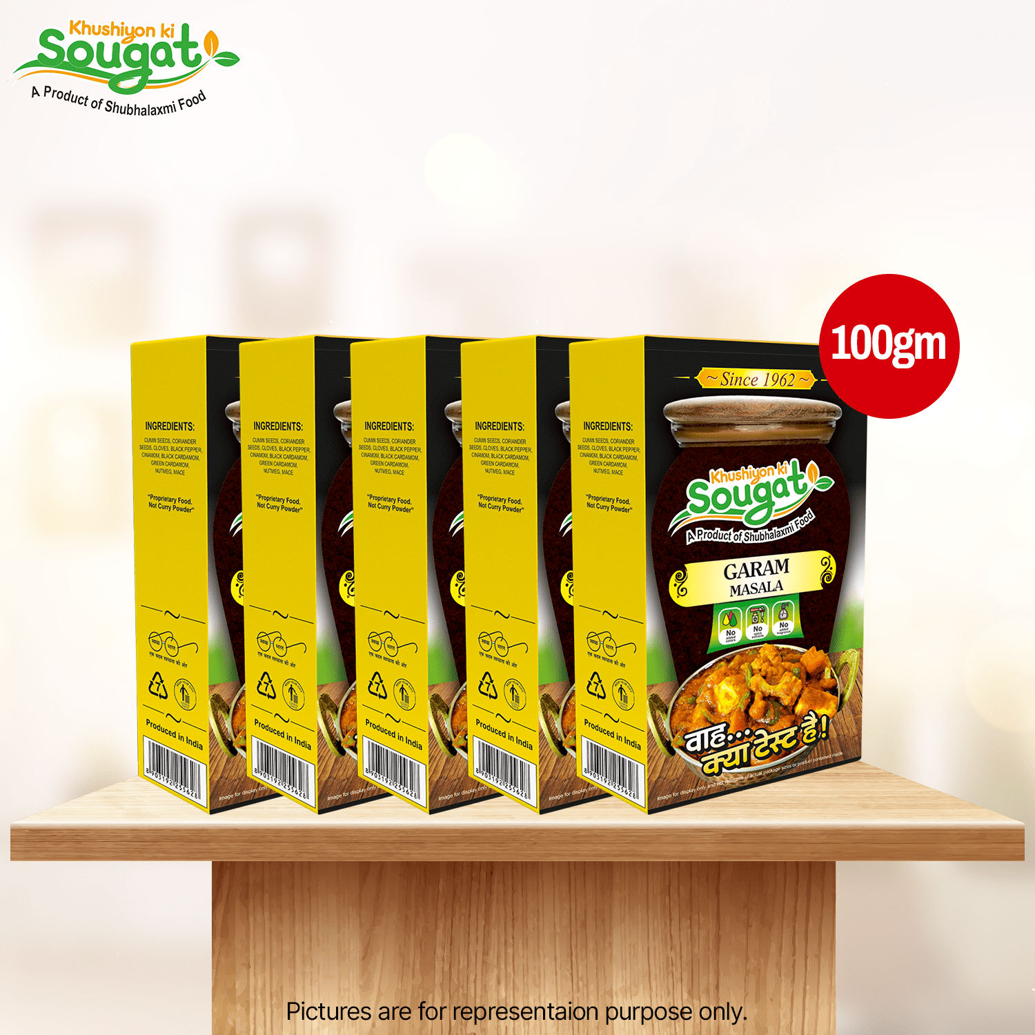 Shop Spices, Papad, Grocery, Instant Mix Online | Sougat Foods