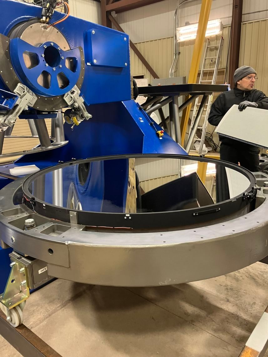 Second telescope delivered for the Magdalena Ridge Observatory ...