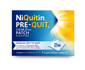 NiQuitin® Pre-Quit Clear Patch – NiQuitin UK