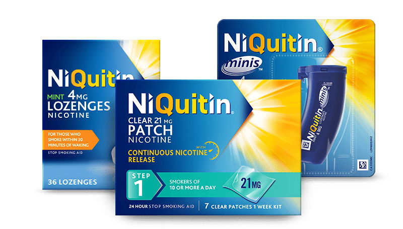 Nicotine Replacement Products | Quit Smoking Today | NiQuitin