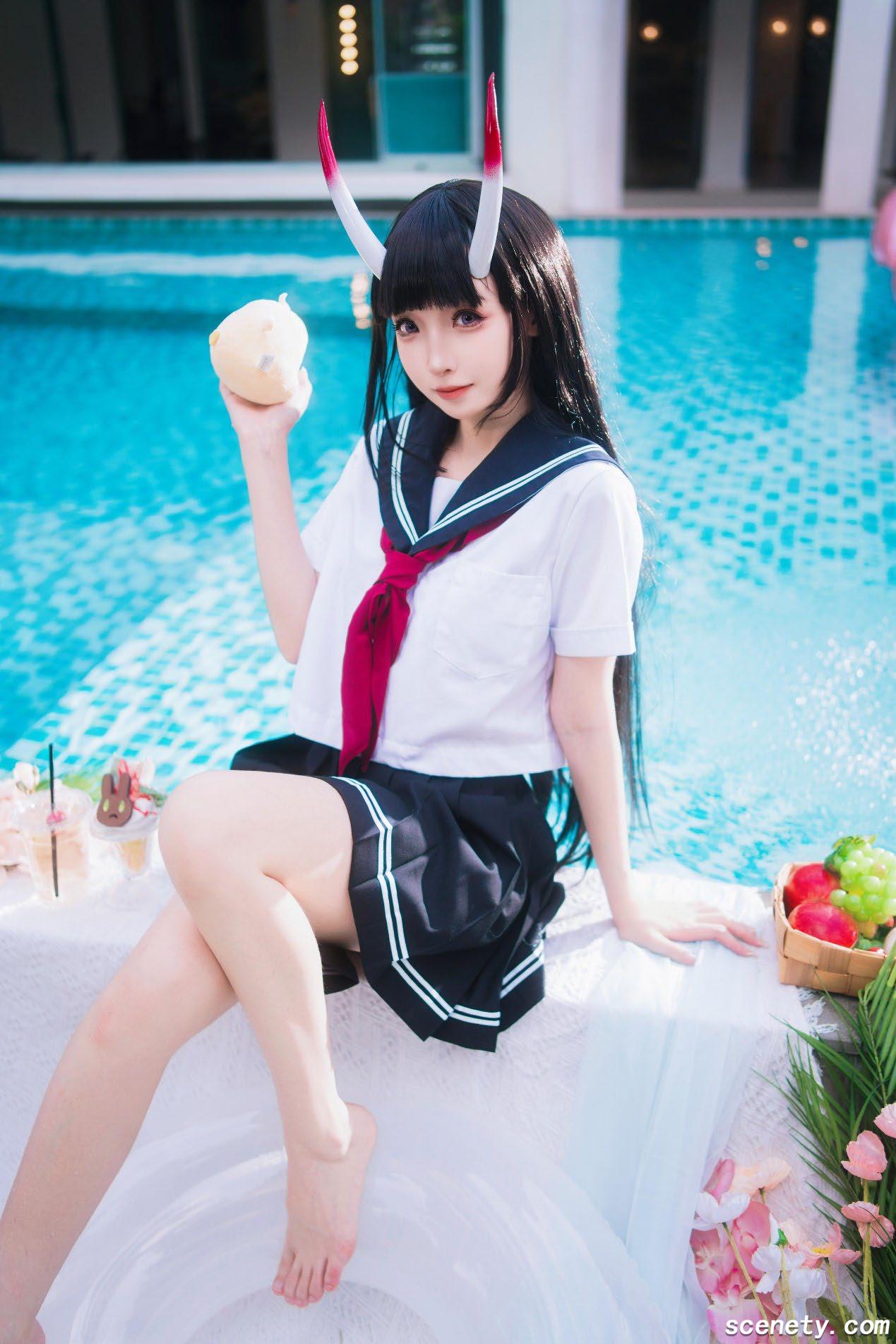 【封疆疆v】NO.63 &祖木子 碧蓝航线 能代 酒匂 [43P-68MB] - 小七图库