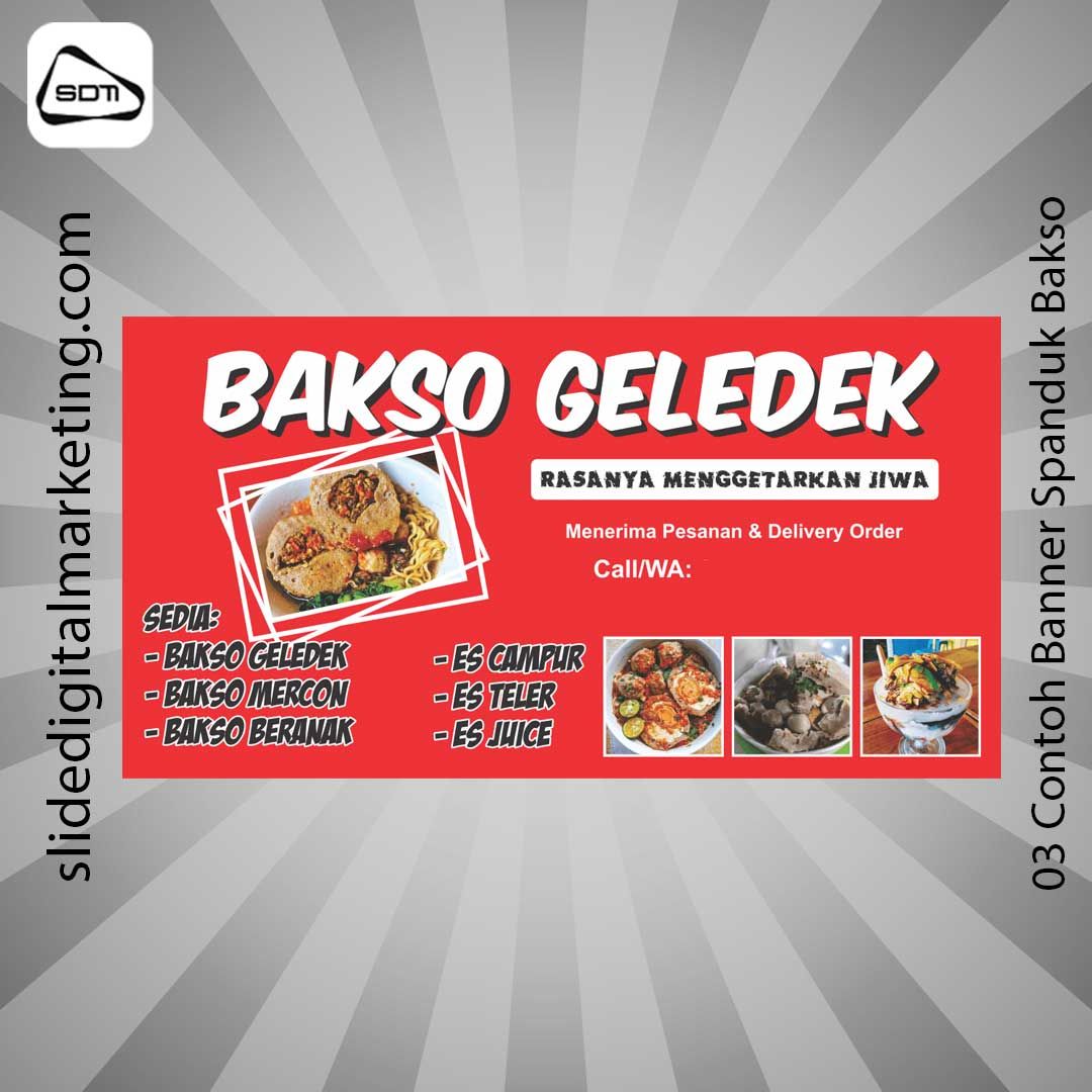 Contoh Banner Spanduk Bakso - slidedigitalmarketing.com