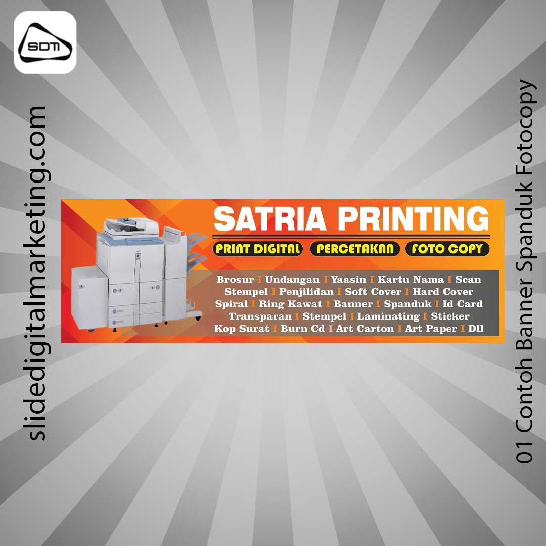 Contoh Banner Spanduk Fotocopy - slidedigitalmarketing.com