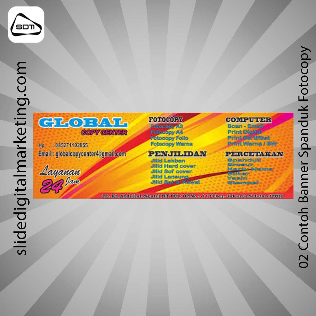Contoh Banner Spanduk Fotocopy - slidedigitalmarketing.com
