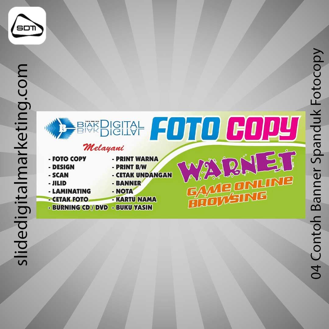 Contoh Banner Spanduk Fotocopy - slidedigitalmarketing.com