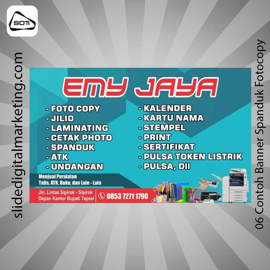 Contoh Banner Spanduk Fotocopy - slidedigitalmarketing.com