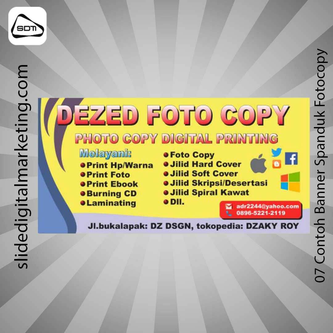 Contoh Banner Spanduk Fotocopy - slidedigitalmarketing.com