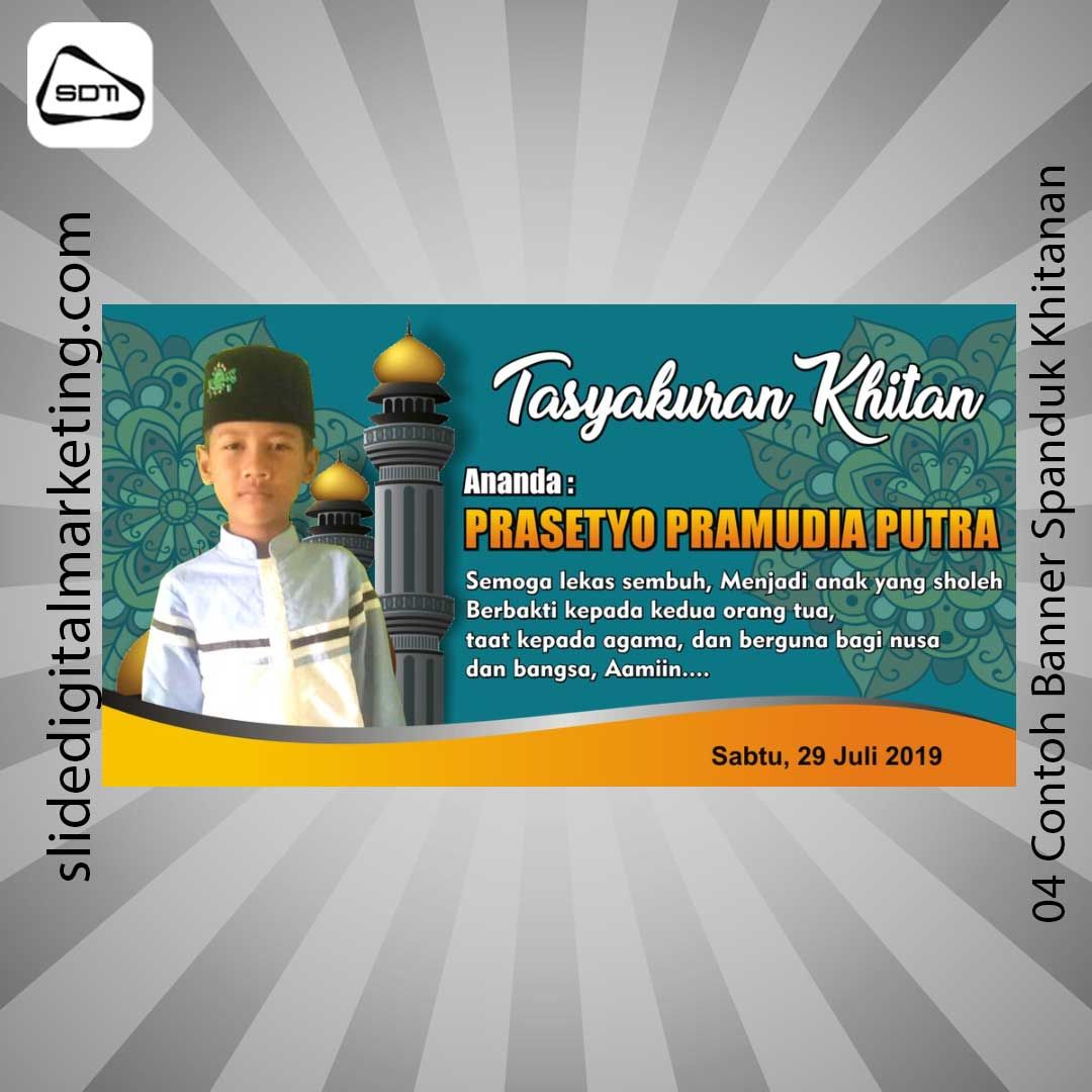 Contoh Banner Spanduk Khitanan Sunatan - slidedigitalmarketing.com