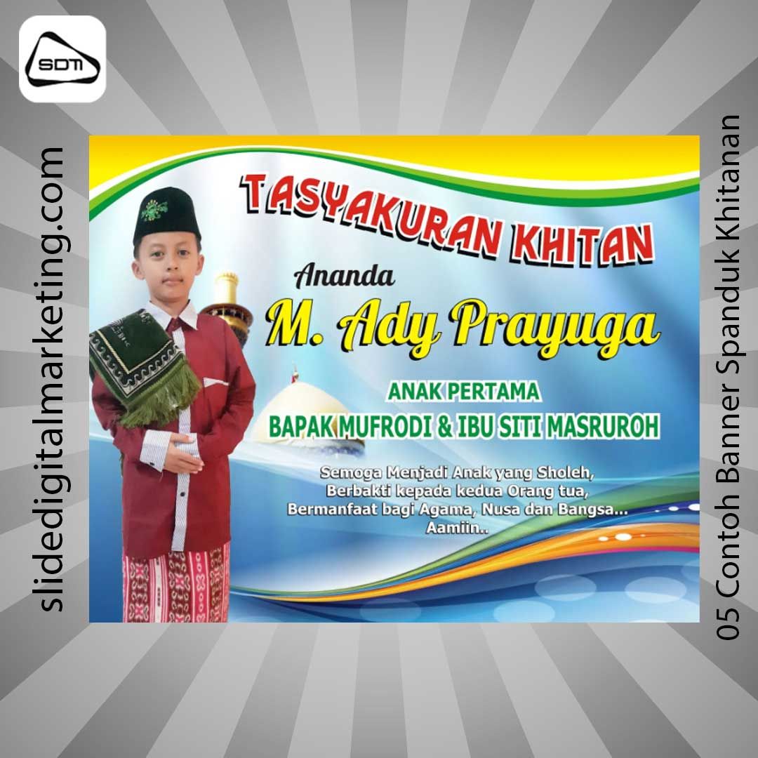 Contoh Banner Spanduk Khitanan Sunatan - slidedigitalmarketing.com