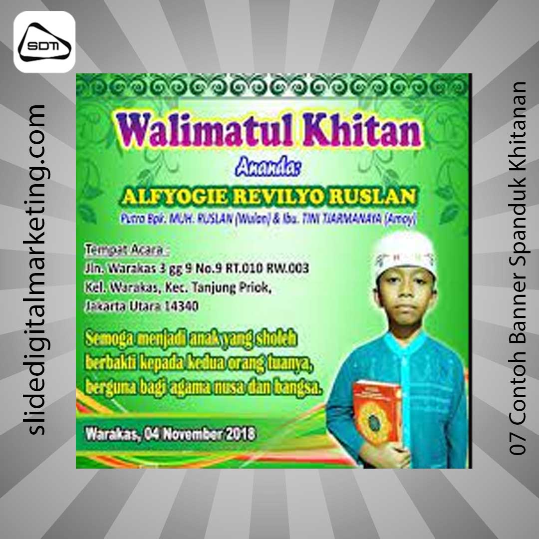 Contoh Banner Spanduk Khitanan Sunatan - slidedigitalmarketing.com