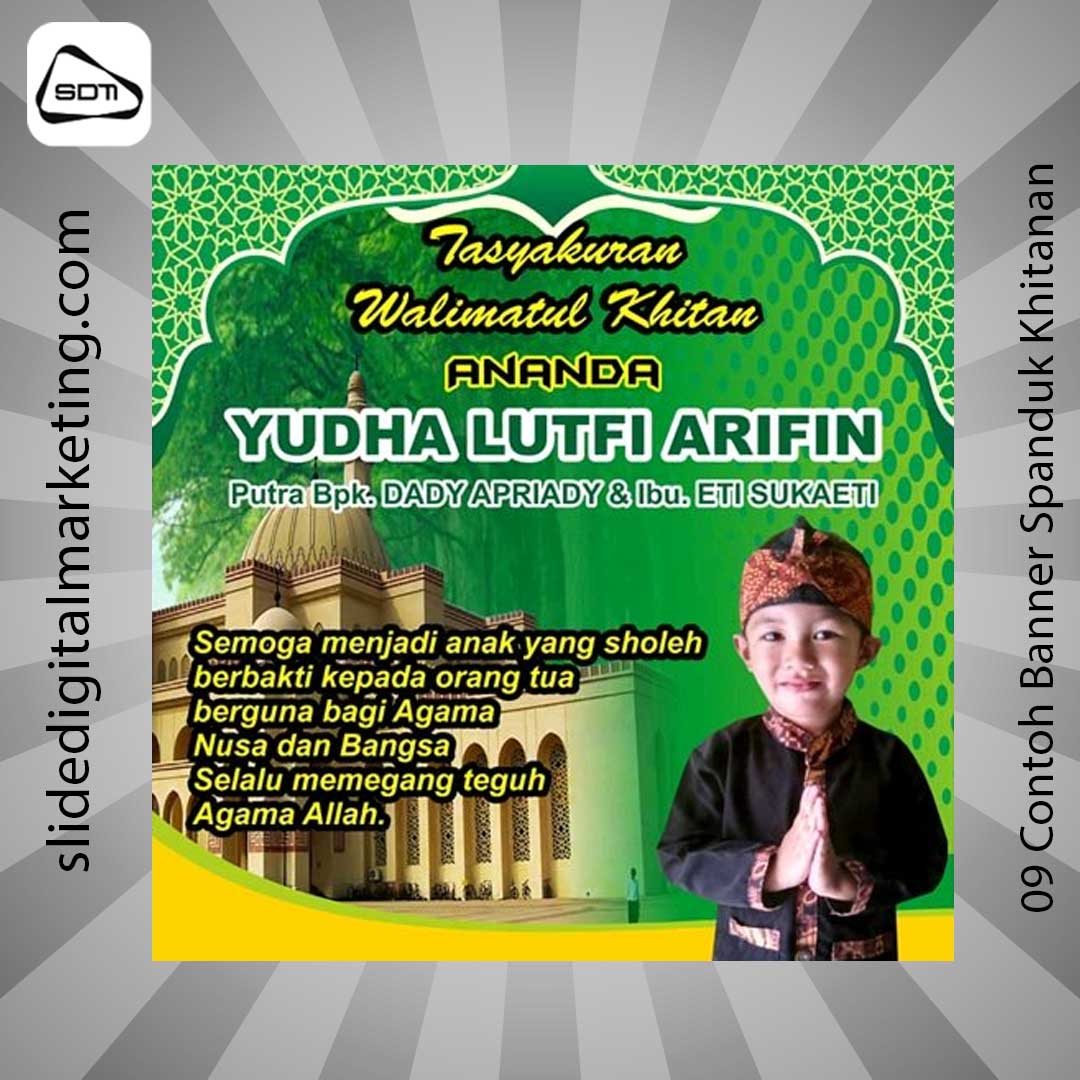 Contoh Banner Spanduk Khitanan Sunatan - slidedigitalmarketing.com