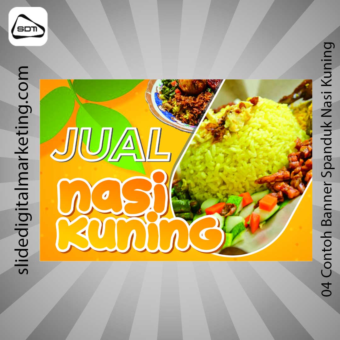 Contoh Banner Spanduk Nasi Kuning - slidedigitalmarketing.com