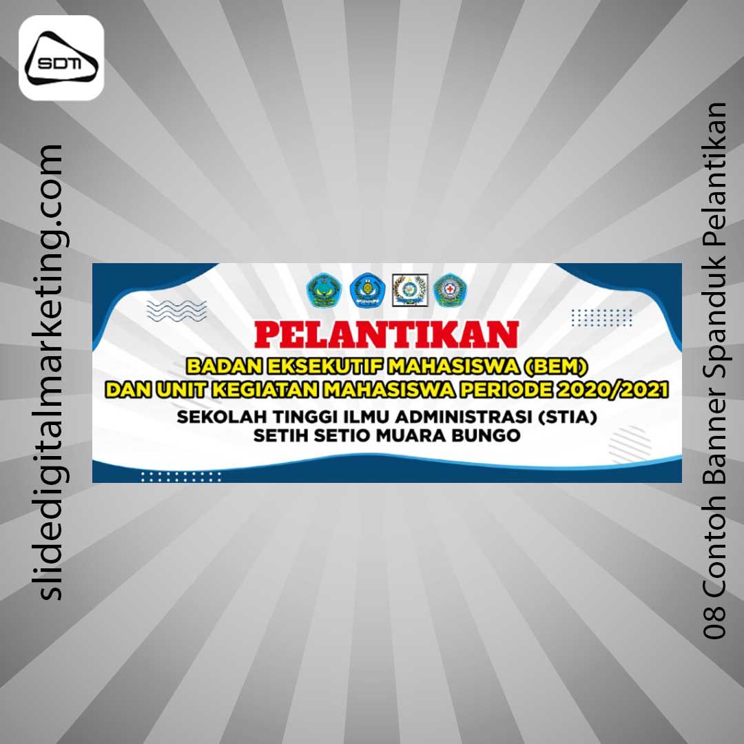 Contoh Banner Spanduk Pelantikan - slidedigitalmarketing.com