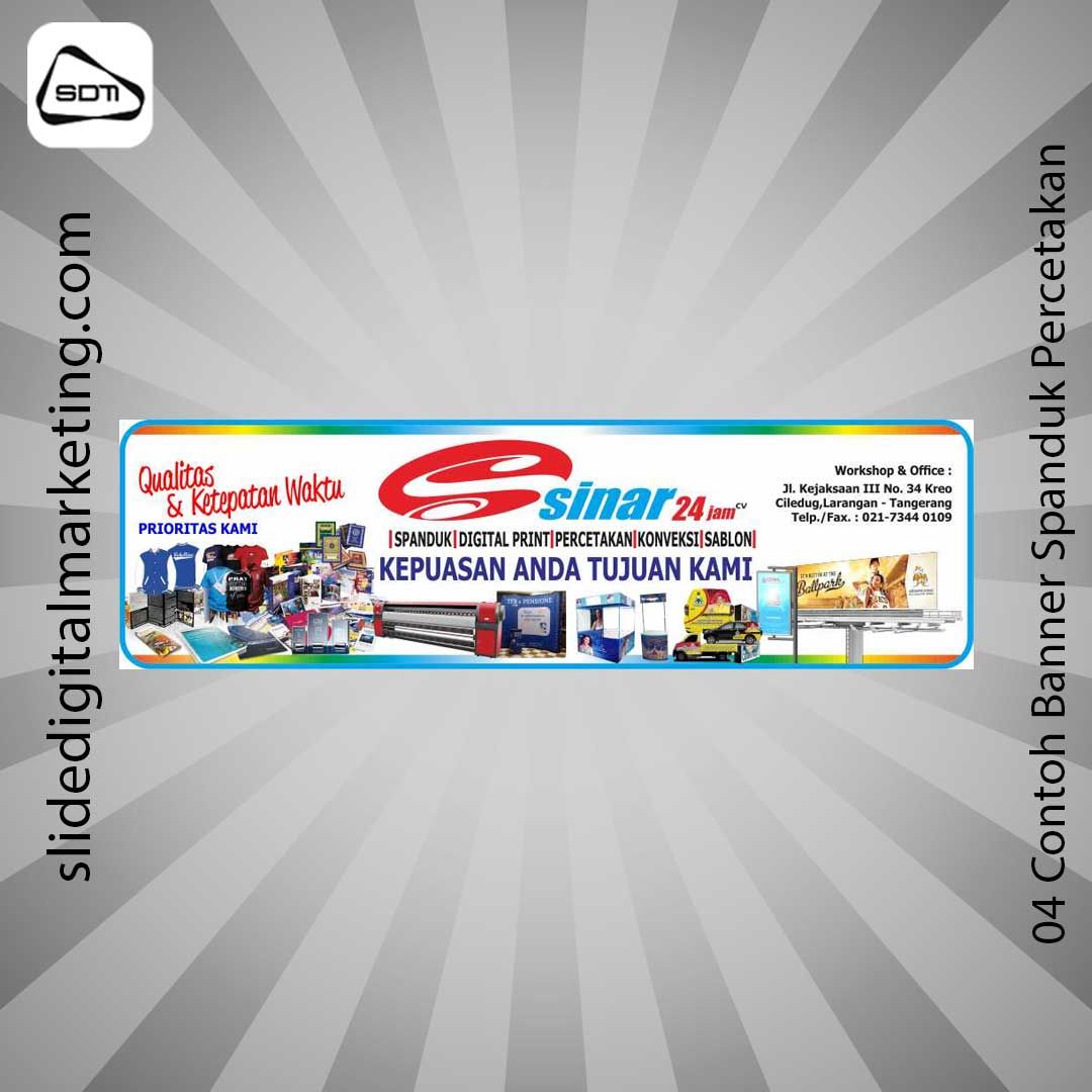 Contoh Banner Spanduk Percetakan - slidedigitalmarketing.com