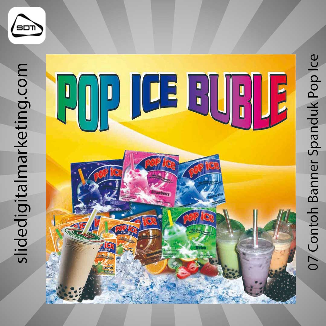 Contoh Banner Spanduk Pop Ice - slidedigitalmarketing.com