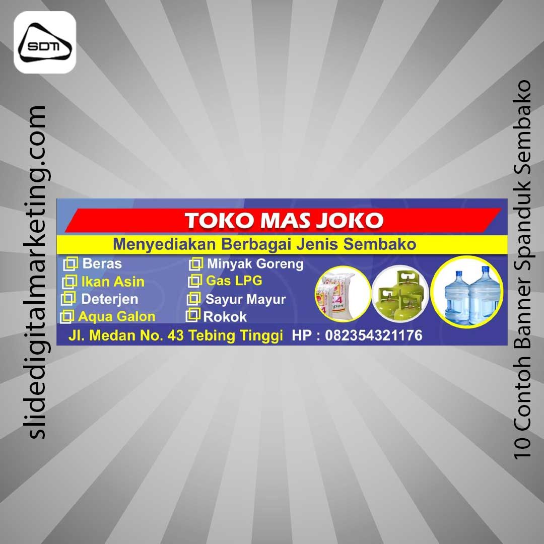 Contoh Banner Spanduk Sembako - slidedigitalmarketing.com