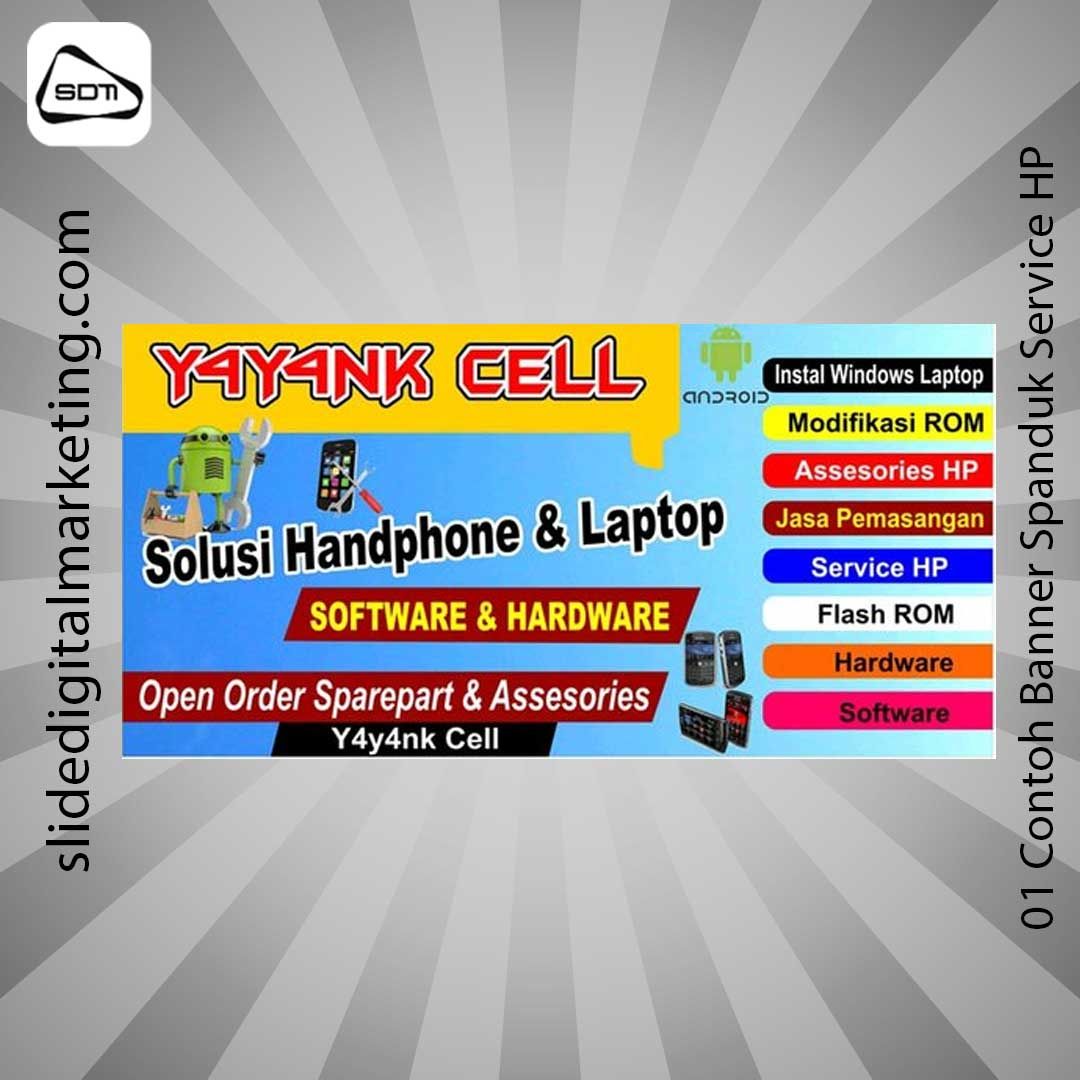 10+ Contoh Banner Spanduk Service HP - slidedigitalmarketing.com
