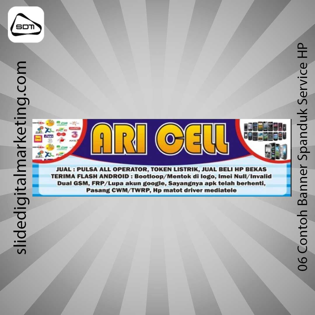 10+ Contoh Banner Spanduk Service HP - slidedigitalmarketing.com