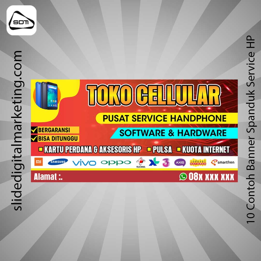 10+ Contoh Banner Spanduk Service HP - slidedigitalmarketing.com
