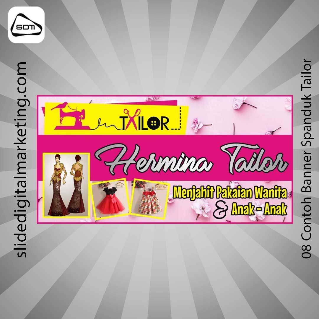 Contoh Banner Spanduk Tailor - slidedigitalmarketing.com