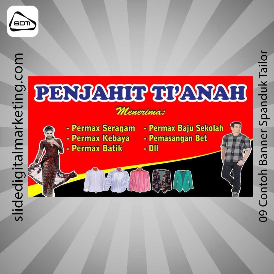 Contoh Banner Spanduk Tailor - slidedigitalmarketing.com