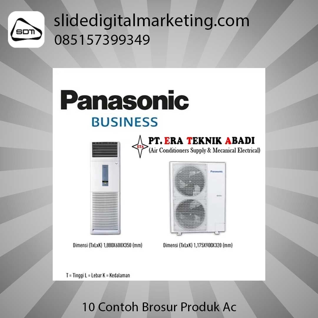 10+ Contoh Brosur Pamflet Leaflet Poster Produk Ac