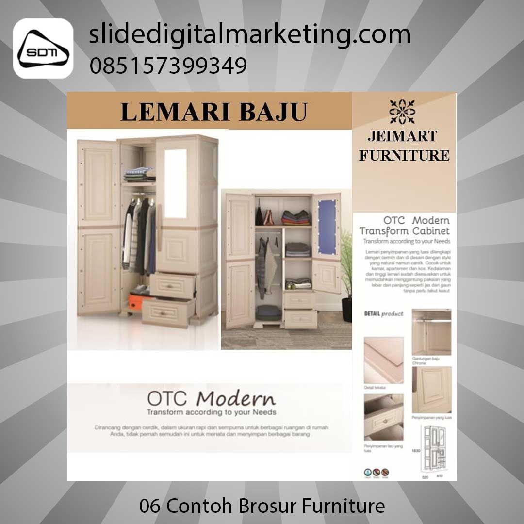 10+ Contoh Brosur Pamflet Leaflet Poster Produk Furniture