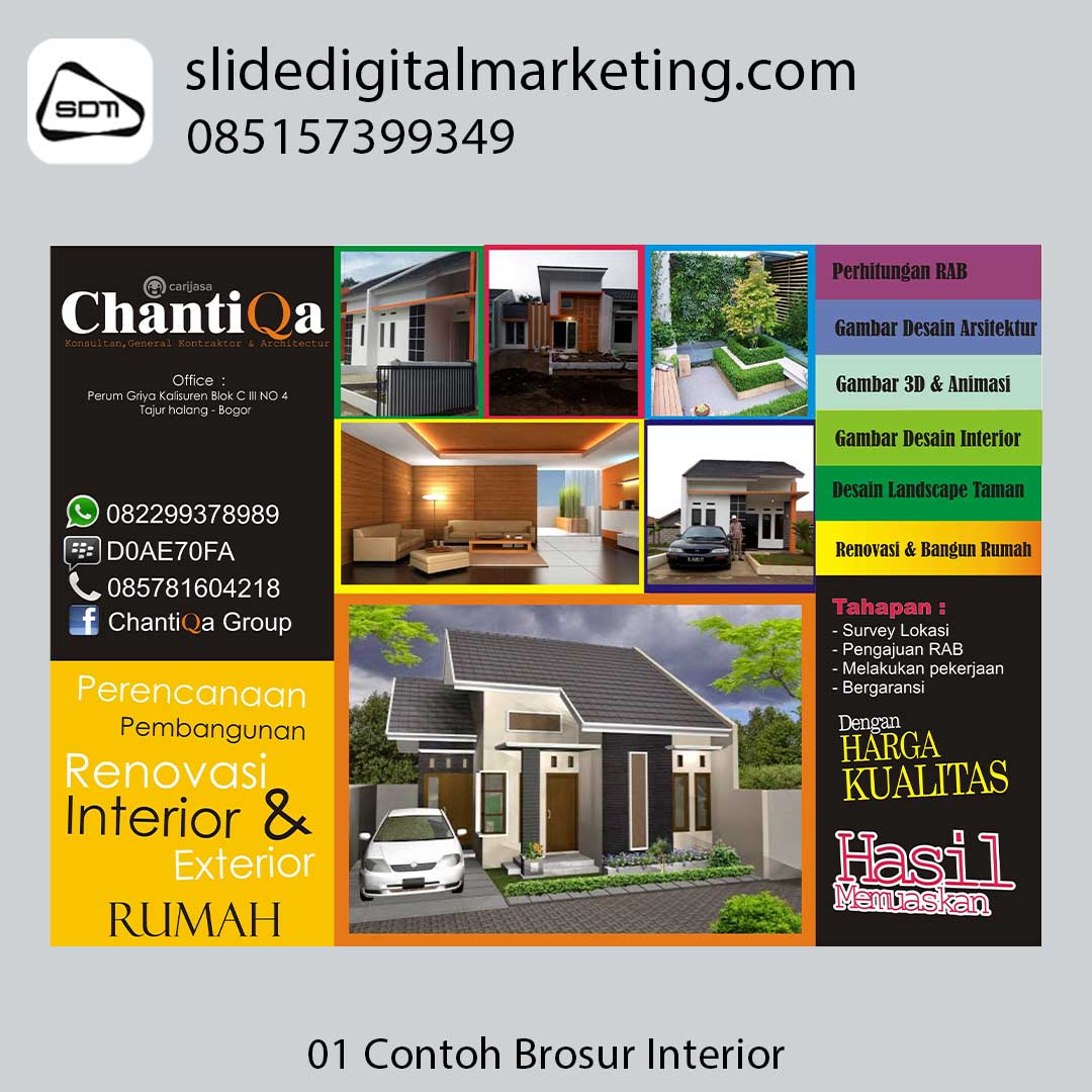 10+ Contoh Brosur Pamflet Leaflet Poster interior
