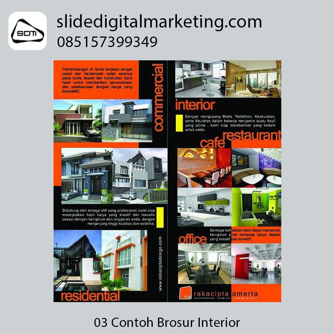 10+ Contoh Brosur Pamflet Leaflet Poster interior