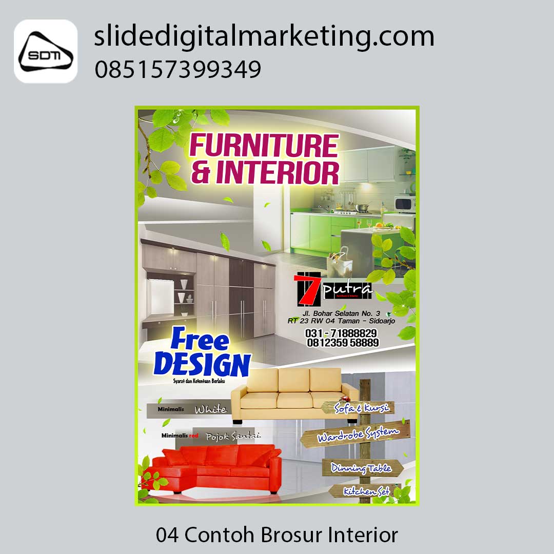 10+ Contoh Brosur Pamflet Leaflet Poster interior