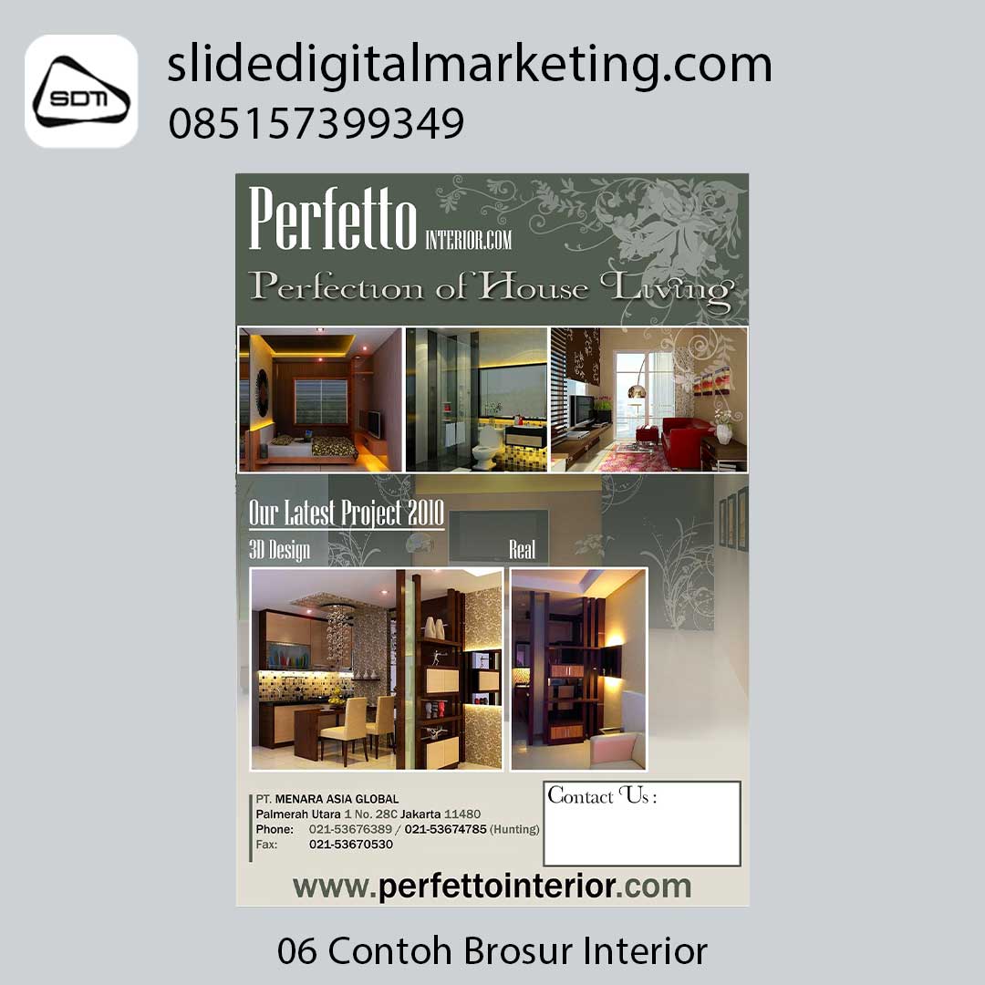 10+ Contoh Brosur Pamflet Leaflet Poster interior