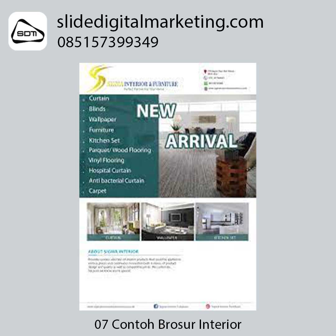 10+ Contoh Brosur Pamflet Leaflet Poster interior