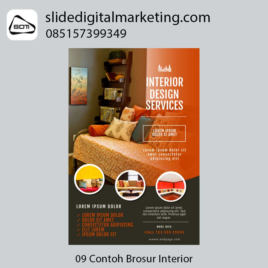10+ Contoh Brosur Pamflet Leaflet Poster interior