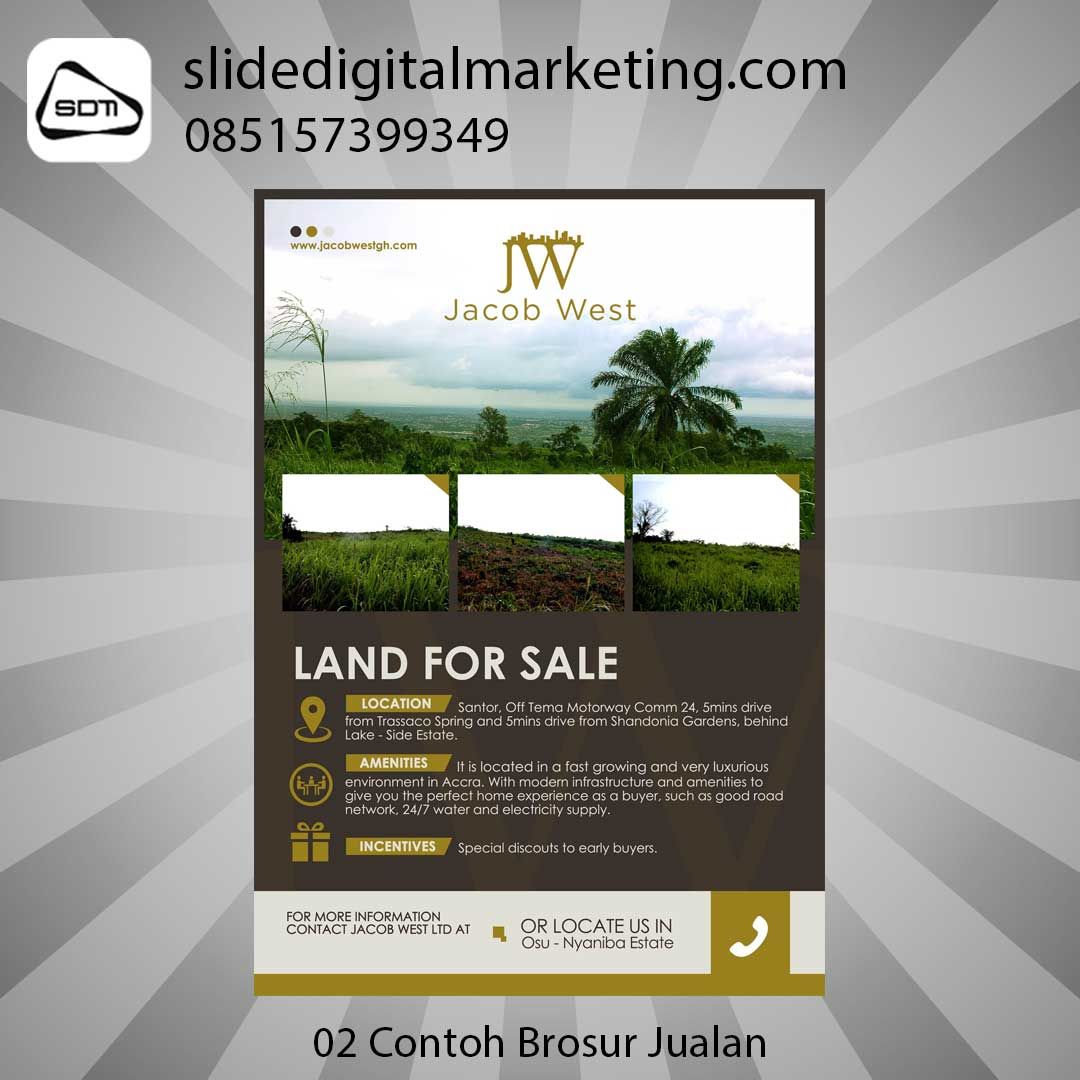 10+ Contoh Brosur Pamflet Leaflet Poster Produk Jualan