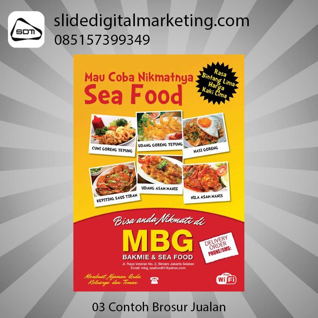 10+ Contoh Brosur Pamflet Leaflet Poster Produk Jualan