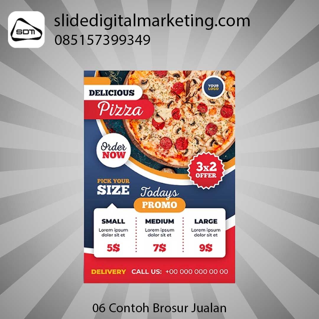 10+ Contoh Brosur Pamflet Leaflet Poster Produk Jualan