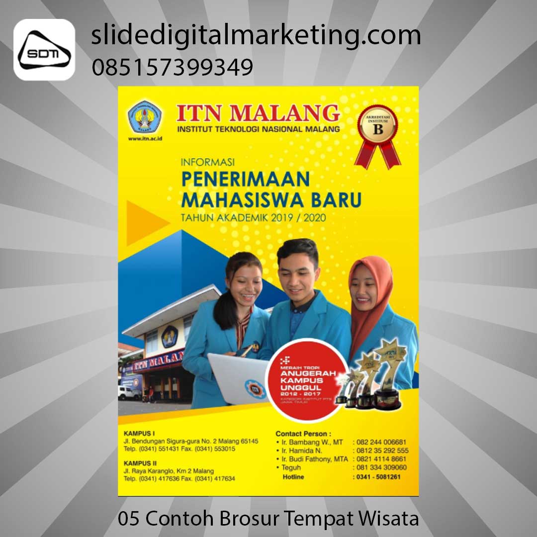 10+ Contoh Brosur Pamflet Leaflet Poster Kampus